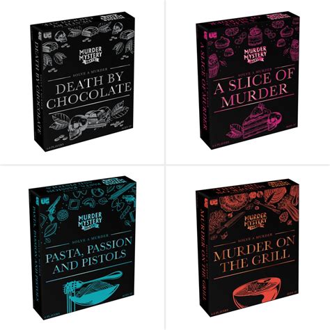 Murder Mystery Party Games Assorted Big W