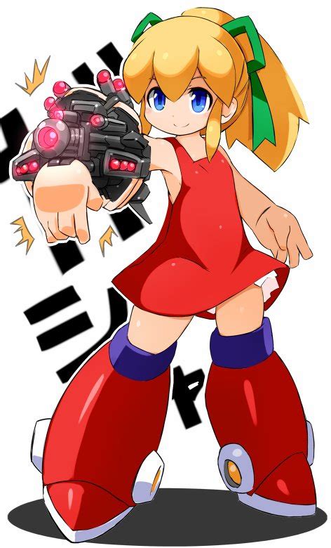 Roll Mega Man And 1 More Drawn By Karukanmonjya Danbooru