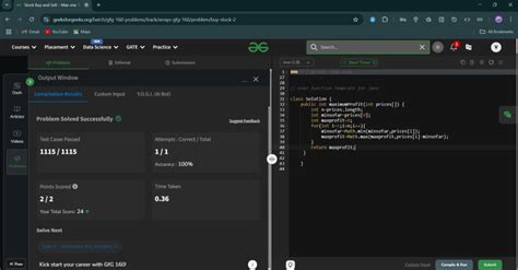 Day8 Gfgchallenge 160daysofcode Codingjourney Dsa Java