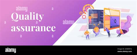 Software Testing Concept Banner Header Stock Vector Image Art Alamy