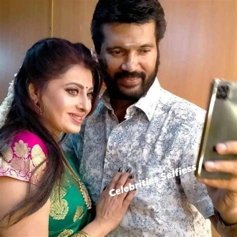 Celebrities Actor Ranjith And Priya Raman 🤩🤩 ️ Cook With Comali Sembaruthi Serial Actress