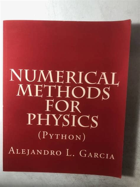 numerical methods for physics python oxfam shop