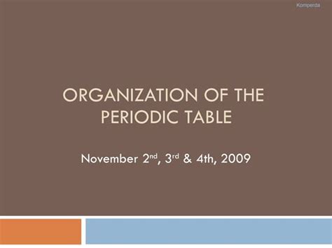 Electronic Configuration Ppt