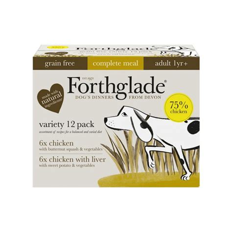 Forthglade Variety Pack 12 X 395g Complete Poultry Grain Free