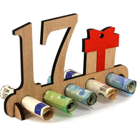 17e Anniversaire En Bois Cadeau Pour 17e Anniversaire Cadeau D