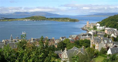Oban Tourist Map Oban Ecosse Icfw