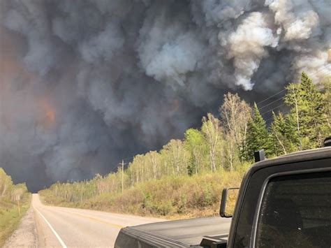 Forest Fire Closes Portion Of Highway 631 In Northern Ontario Toronto Sun