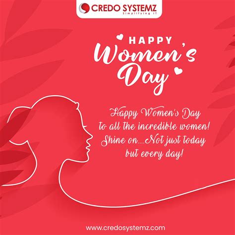 credo systemz on linkedin internationalwomensday credosystemz