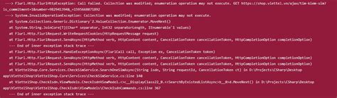Null Response And The Cookie Collection Is Not Working Properly · Issue