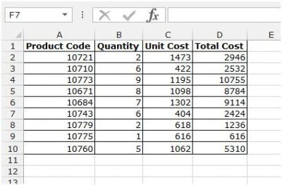 Get The Value Of The Last Non Blank Cell In A Column In Microsoft Excel