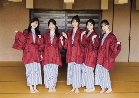 （写真）日向坂46、メンバー5人がキュートな浴衣姿 大浴場で笑顔も エンタメ ニュース ｜クランクイン！