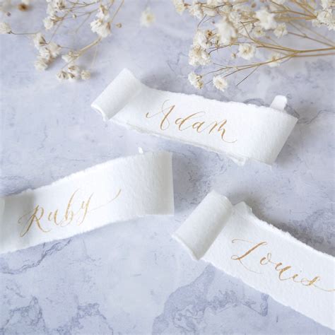 Calligraphy Name Scrolls — Mirabelle Makery
