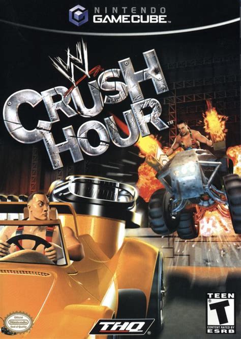 Wwe Crush Hour Gamecube Box Cover Art Mobygames