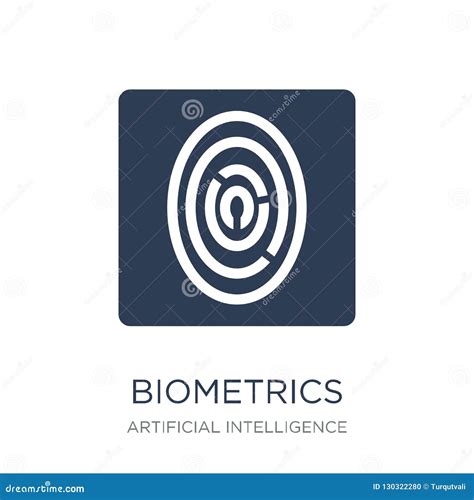 Biometrics Icon Trendy Flat Vector Biometrics Icon On White Bac Stock Vector Illustration Of