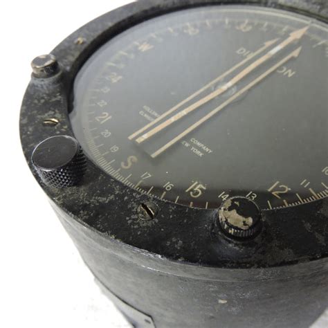Compass Direction Indicator Kollsman Type 488c 01 615 Poly Plane Com