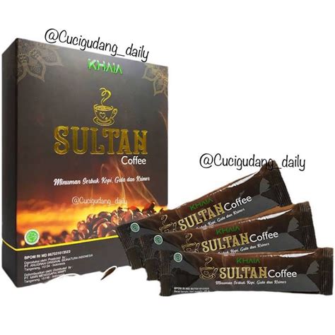 Jual KHAIA SULTAN COFFEE KOPI KHAIA SULTAN 100 ORIGINAL Shopee Indonesia