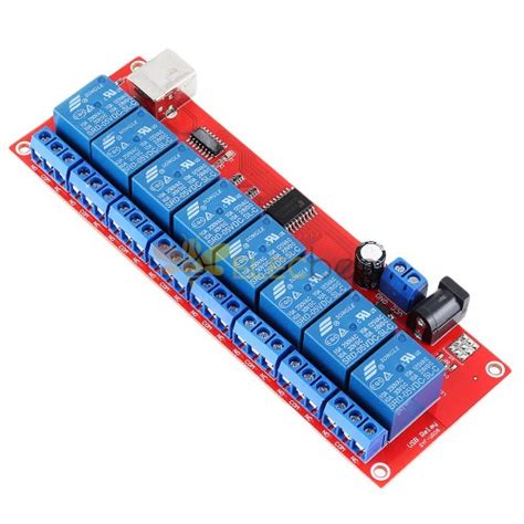 Channel V Hid Driverless Usb Relay Usb Control Switch Computer