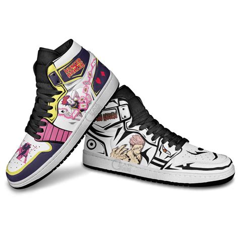 Hisoka And Sukuna Hunter X Hunter J1 Sneakers Hunter X Hunter Store