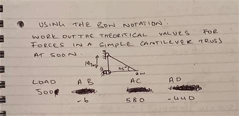 Solved 1 ﻿using The Bow Notationwork Outthe Theoritical