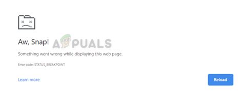 How To Fix Error Code STATUS BREAKPOINT In Google Chrome