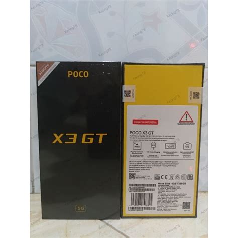Jual POCO X3 GT 5G 256 GB 8GB Garansi Resmi XIaomi Indonesia Shopee Indonesia