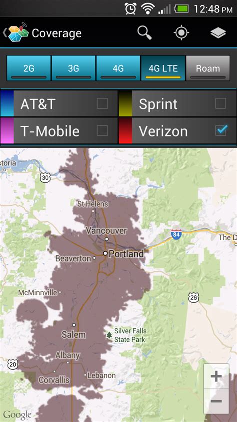 Cellmaps Mobile Shows You Carrier Network Coverage Areas Lets You Compare