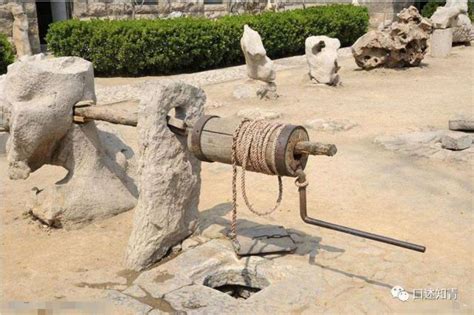 现代手摇辘轳图片 古代 动作 大山谷图库