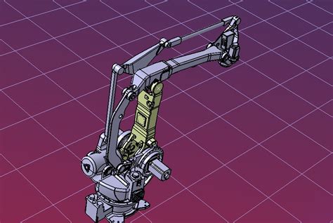 安川mpl160码垛机器人模型3d图纸 Stp格式 Keryi