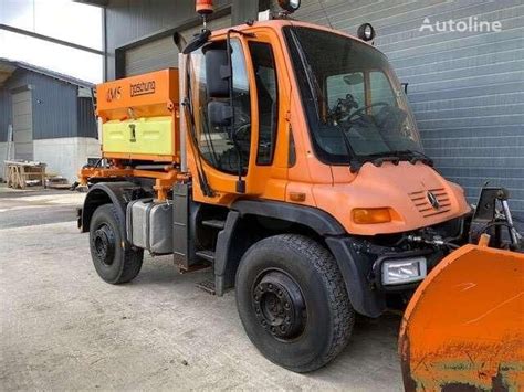Mercedes Benz Unimog Unimog Universal Communal Machine For Sale France
