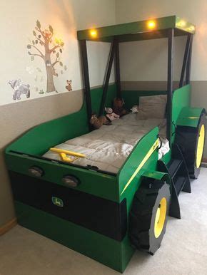 Twin Size Tractor Bed PLANS Plans Only Create A Farm Themed Bedroom