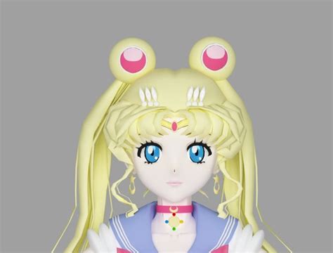 セーラームーン3dモデル Turbosquid 1471908