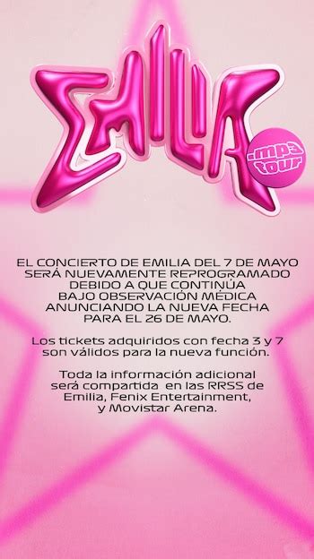 Emilia Mernes Fue Internada Se Anunció Una Nueva Reprogramación De Su Show Infobae