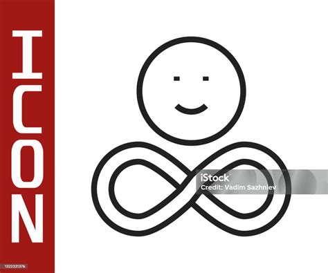 검은 줄 친구 영원히 흰색 배경에 고립 아이콘 영원한 우정 개념 벡터 1위에 대한 스톡 벡터 아트 및 기타 이미지 1위