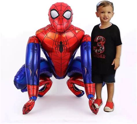 Levensgrote Spiderman 3d Ballon Maat Xxl Spiderman Decoratie