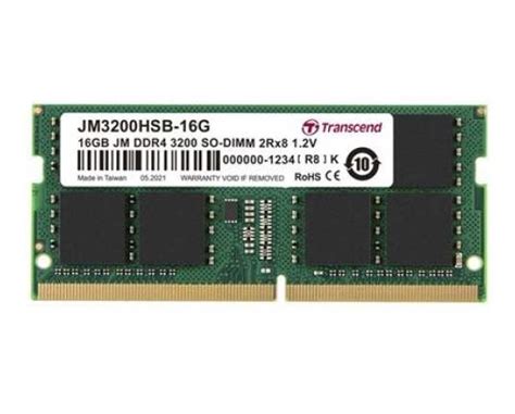 Memorija Mem Sod Ddr4 16gb 3200mhz Jetram Ts Jm3200hsb 16g 0001233681