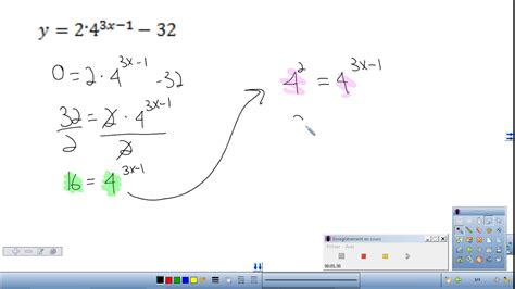 Trouver Le Zéro Dune Fonction Exponentielle Cas Simple Youtube