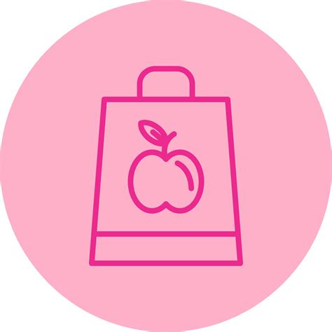 Food Bag Vector Icon 17049618 Vector Art At Vecteezy
