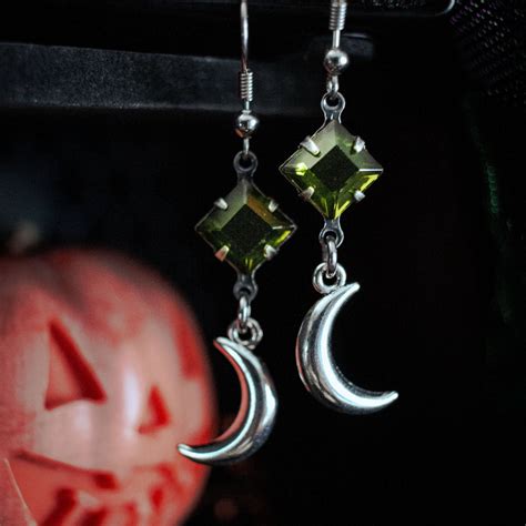Hex Earrings By Fairy Death Crypt Death Crypt Jewelry