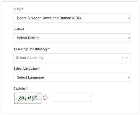 Dadra And Nagar Haveli Voter List 2025 Check Name And Download Ceo