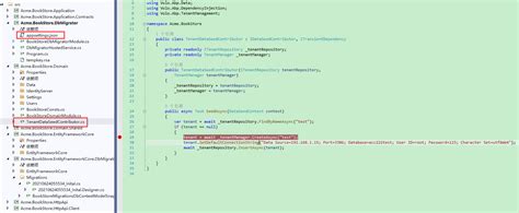 Separating Host Tenant Database Schemas Don T Work Issue 9420