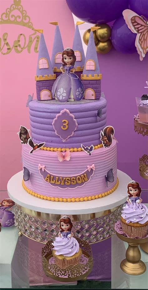 Pin By Dorka Szubi On Torty In 2024 Princess Sofia Birthday Cake