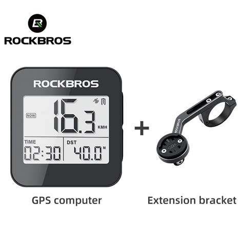 Rockbros Gps Bike Computer With Mount Accurate Bike Speedometer