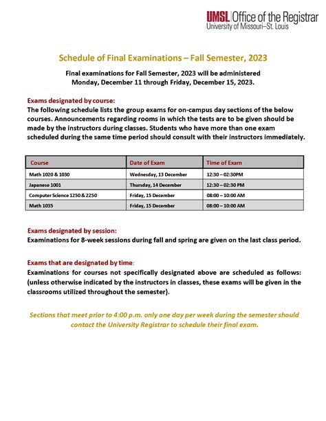 Final Exams Pictures