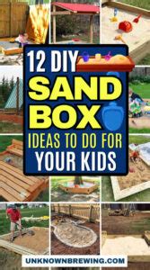 Fun DIY Sandbox Plans For Engaging Outdoor Activities