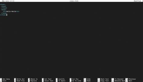 Creating And Editing A File Via Ssh