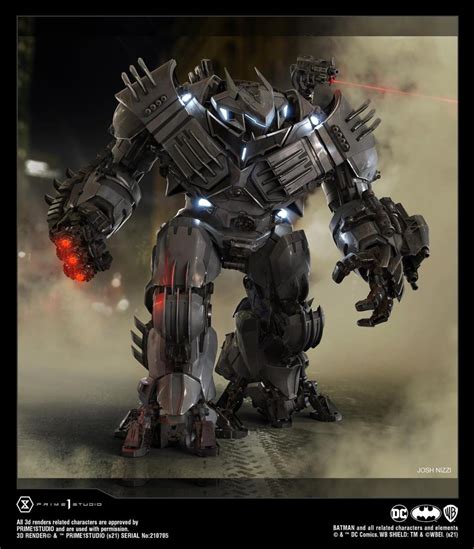 익스트림무비 배트맨 저스티스 버스터 컨셉아트 디자인 프라임원 스튜디오