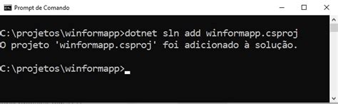 Net Criando Uma Aplicação Winforms Usando Net Cli