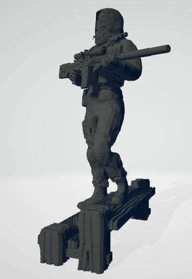 Archivo Stl Refugio Scorch Blackcell Call Of Duty Mw3 🤙・design Para