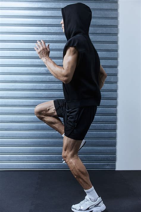 Mid Length 2 In 1 Sports Shorts In Drymove™ Black Men Handm Us