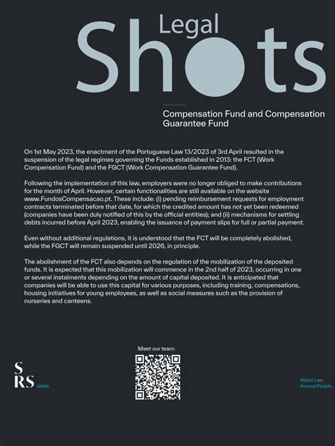 SRS Legal Shots Fundo de Compensação e Fundo de Garantia de